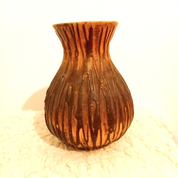 Accents | Vintage West Germany Carved Ceramic Cottagecore Boho Flower ...